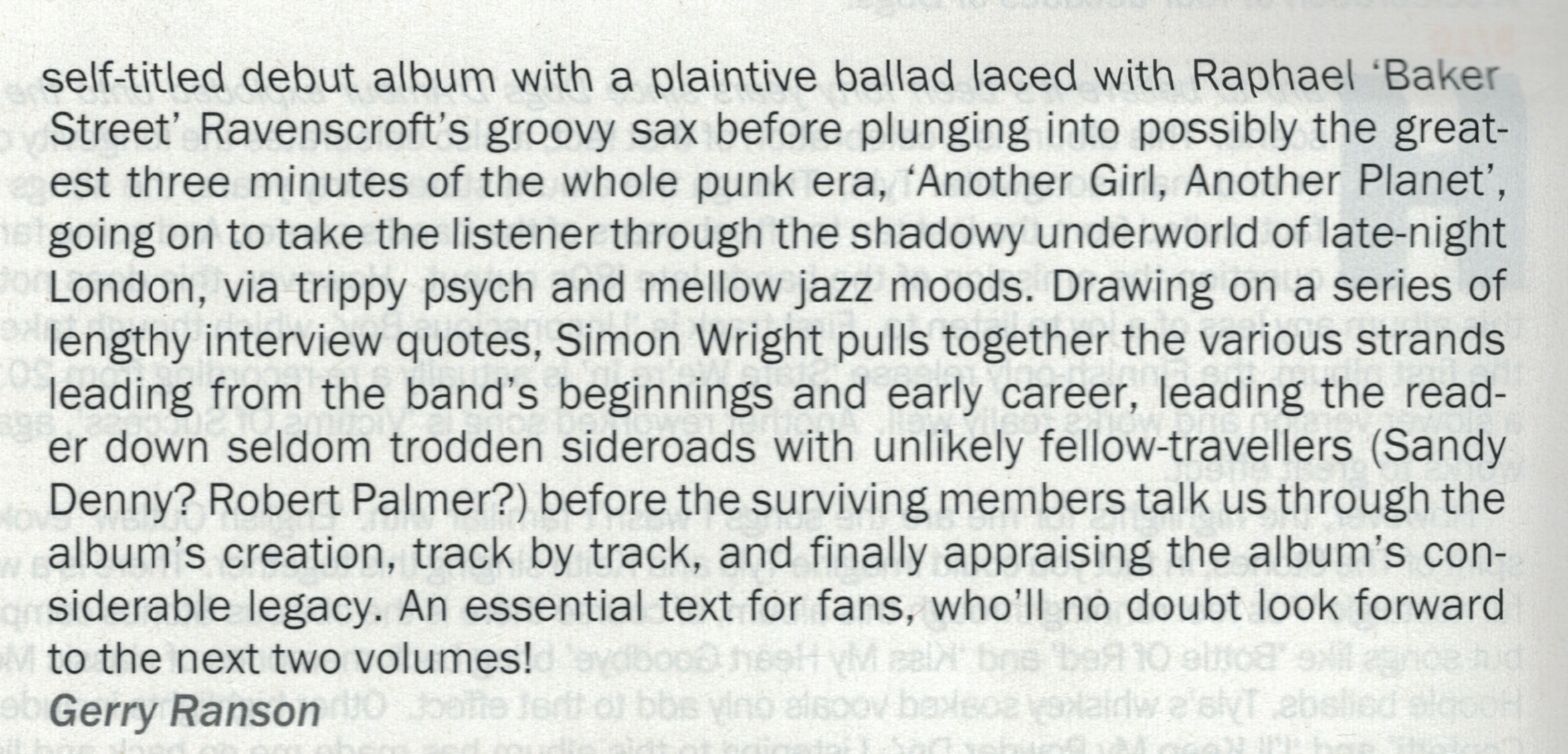 Second Review – Vive Le Rock! | Only Rock 'n' Roll